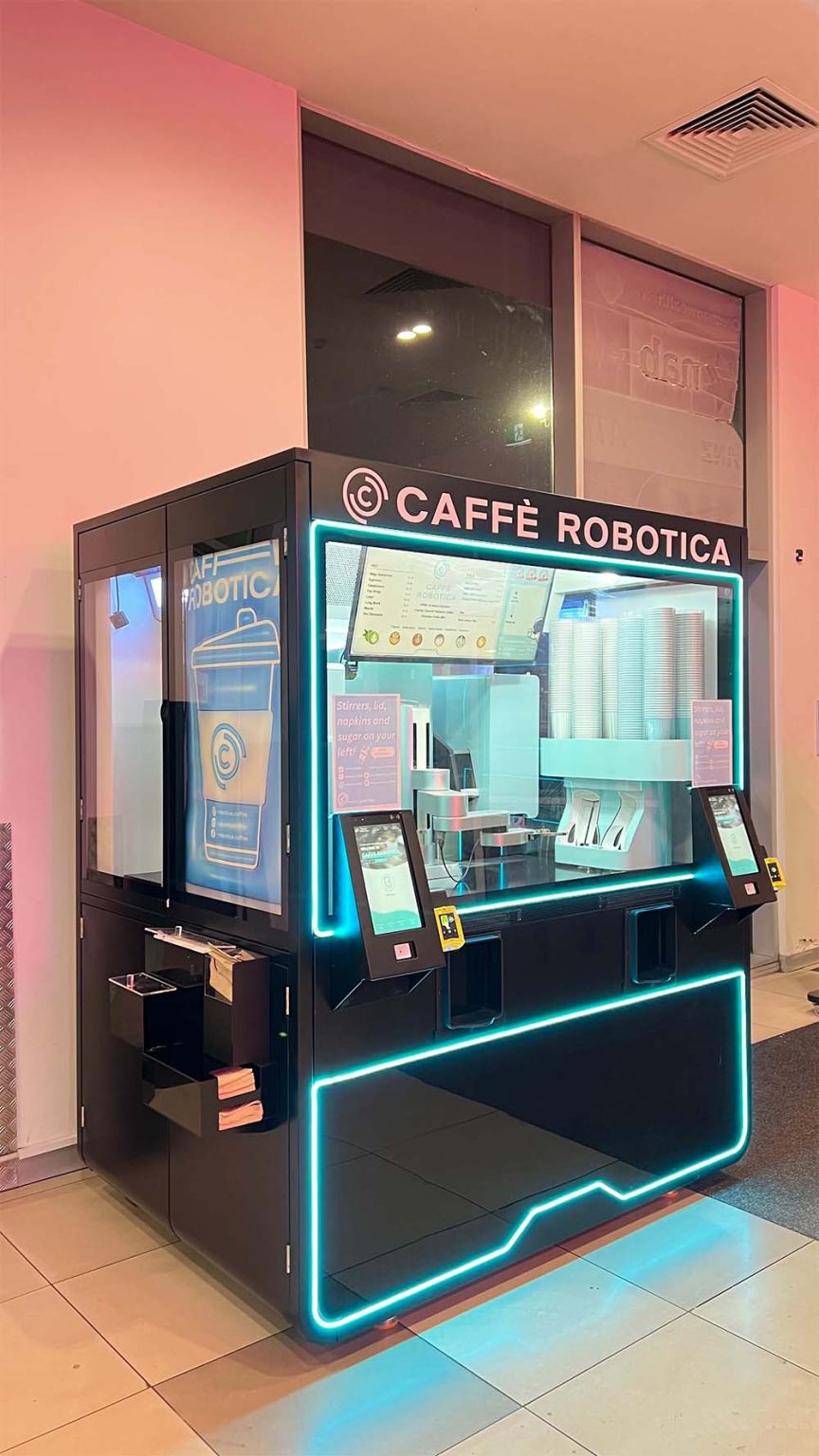Malaysia's 1st AI Robotic Coffee Kiosk - Kopy Robot Cafe