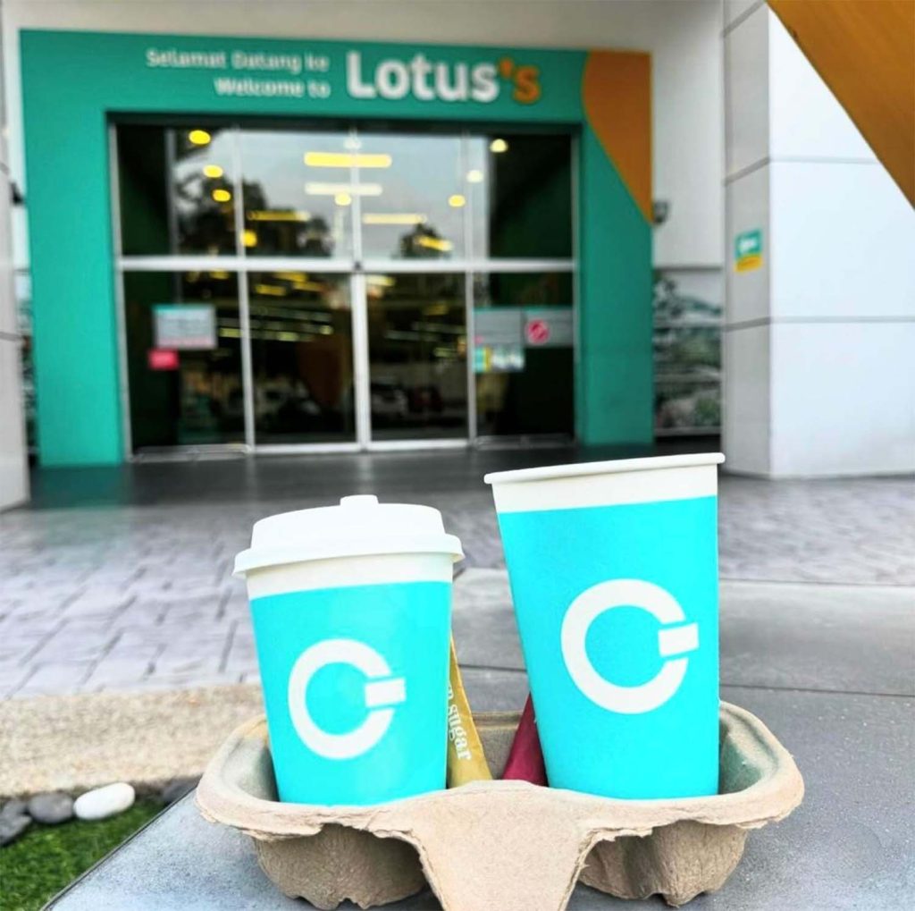 Kopy Robot Cafe at Lotus’s Kepong